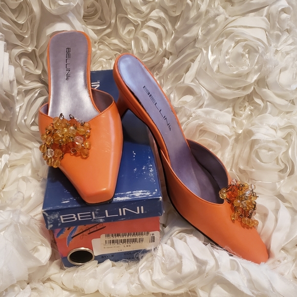 Bellini | Shoes | Bellini Olympia Papaya Heels | Poshmark